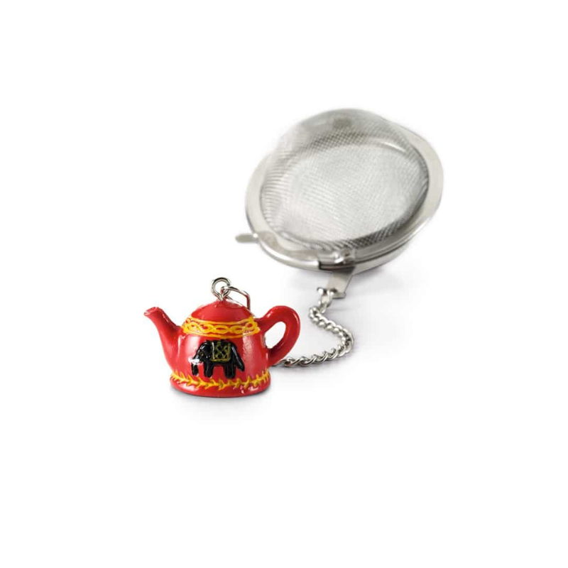 Cedilo za čaj z obeskom "čajnik" - Dan za čaj